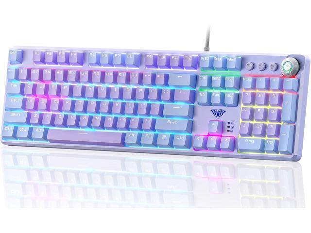 Click here for AULA Keyboard  F2088 Pro 108 Keys Purple Mechanica... prices