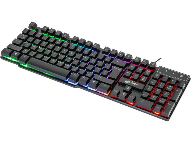 Click here for MANHATTAN RGB LED USB Gaming Keyboard - Full Size... prices