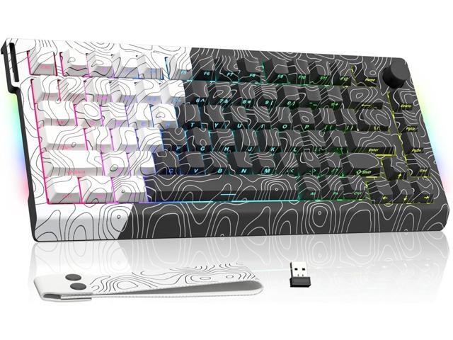 Click here for Womier 75 Percent Keyboard Wireless with Topograph... prices