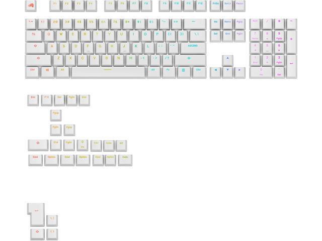 Click here for Glorious Gaming - GPBT Backlit Keycaps (White) Tra... prices