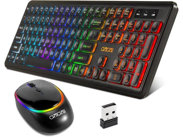 Click here for Wireless Keyboard and Mouse CHONCHOW Rechargeable... prices