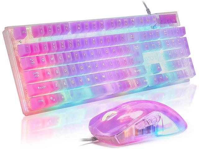 Click here for CHONCHOW LED Gaming Keyboad and Mouse Combo  Trans... prices
