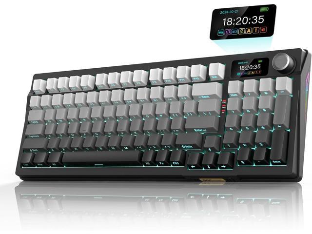 Click here for RedThunder K95 Wireless Mechanical Keyboard TFT Sc... prices