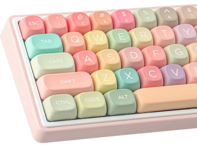 Click here for PBT Keycaps 126 Keys MOA Profile Cute Keycap Dye-S... prices