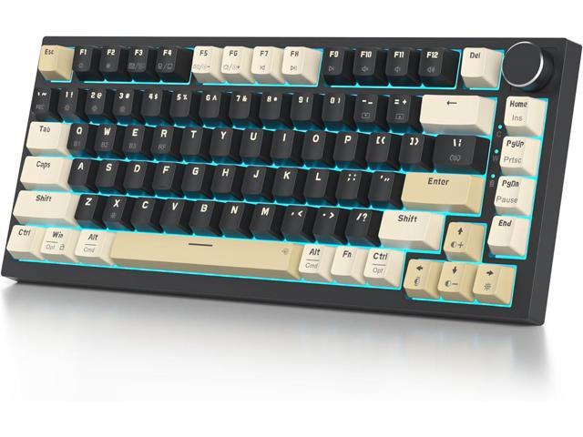 Click here for 82 Keys Wireless Gaming Keyboard 75 Percent Triple... prices