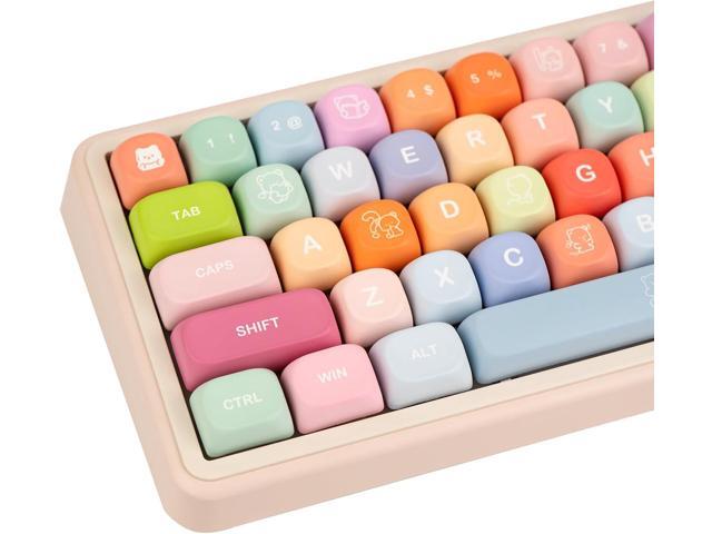 Click here for PBT Keycaps 133 Keys 5-Side Dye Sublimation Keycap... prices
