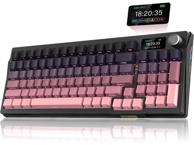 Click here for RedThunder K95 Wireless Mechanical Keyboard TFT Sc... prices