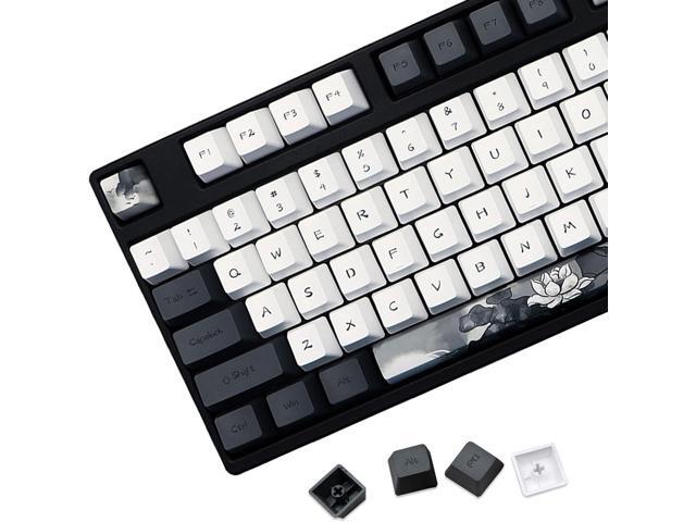 Click here for JSJT Ink Lotus Keycaps 140 Keys OEM Profile Keycap... prices