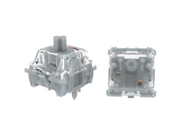 Click here for GATERON Zero Degree Fully Silent Silver Keyboard S... prices