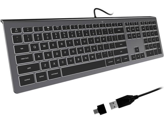 Click here for USB Wired Keyboard for Mac with White Backlight  C... prices
