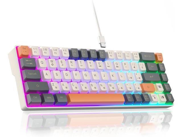 Click here for 60 Percent Keyboard RGB Backlit Gaming Keyboard US... prices