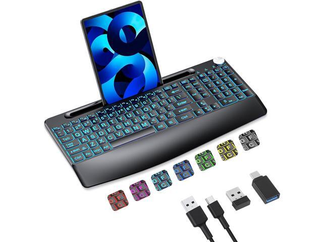 Click here for Lighted up Large Print Full Size 2.4G Ergonomic Wi... prices