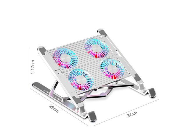 Click here for 4 Fans Laptop Cooler For Notebook RGB Gaming Ice C... prices