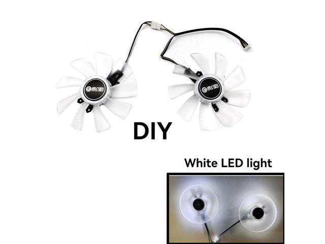 Click here for DIY white fan DIY 100MM 4PIN DC 12V RTX2080 2080S... prices