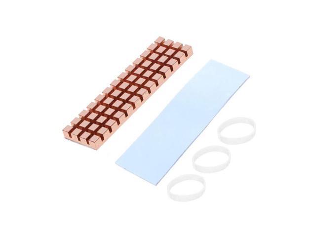 Click here for Heatsink Pure Copperfor M.2 2280 PCI-E NVME Ultra-... prices