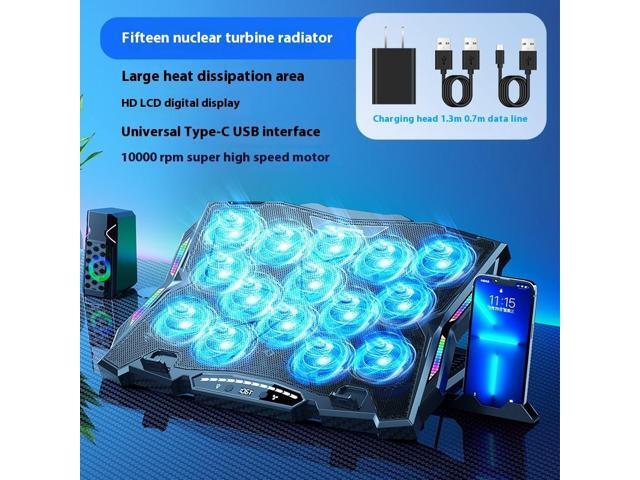 Click here for 15 nuclei pro Ice Coorel Laptop Cooler Base Lcd Sc... prices