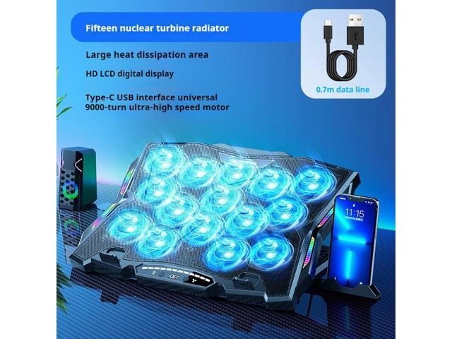 Click here for 15 nuclei Ice Coorel Laptop Cooler Base Lcd Screen... prices
