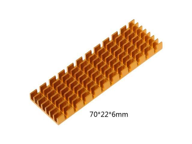 Click here for Gold for.2 2280 SSD Heatsink Aluminum Alloy Hard D... prices
