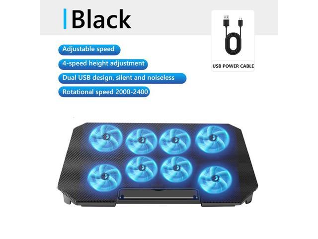Click here for Black Laptop Cooler 16inch GamingCooler with 8 Qui... prices