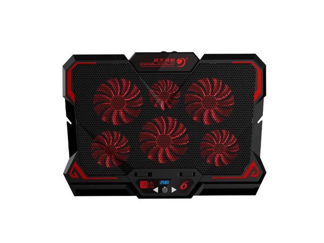 Click here for With Screen Laptop Cooler Pads 17 inch Six Fan Led... prices