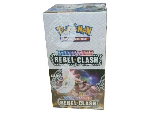 Click here for Pokemon TCG: Sword & Shield - HALF Rebel Clash Boo... prices