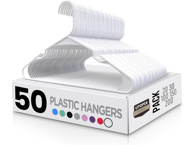 Click here for Utopia Home - Plastic Hangers 50 Pack - Perfect Sp... prices