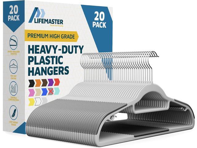 Click here for Plastic Clothes Hanger Set - 20 Pieces Versatile... prices