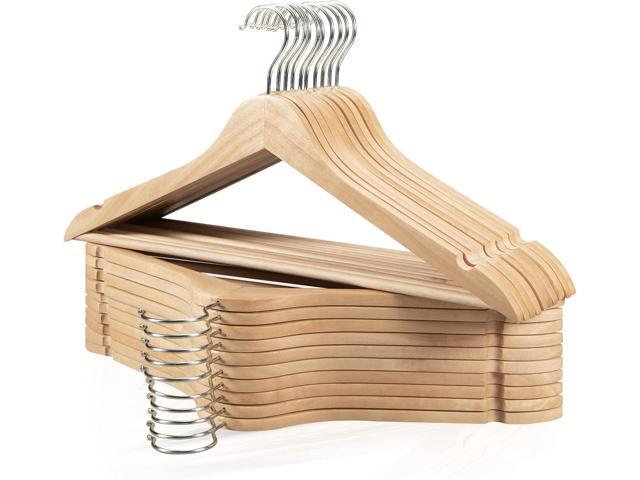 Click here for Wooden Hangers 20 Pack  Durable Wood Hangers with... prices