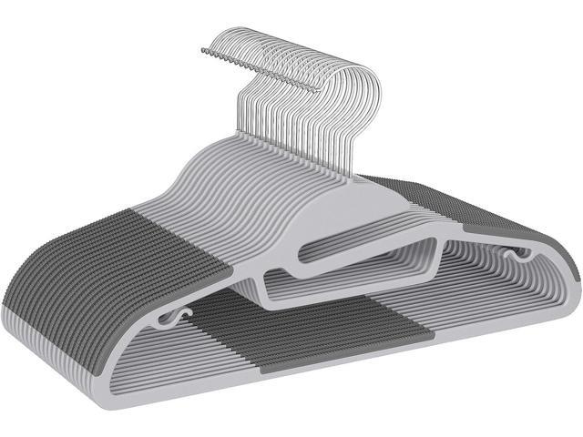 Click here for BAGAIL Plastic Hangers 50 Pack with Non-Slip Desig... prices