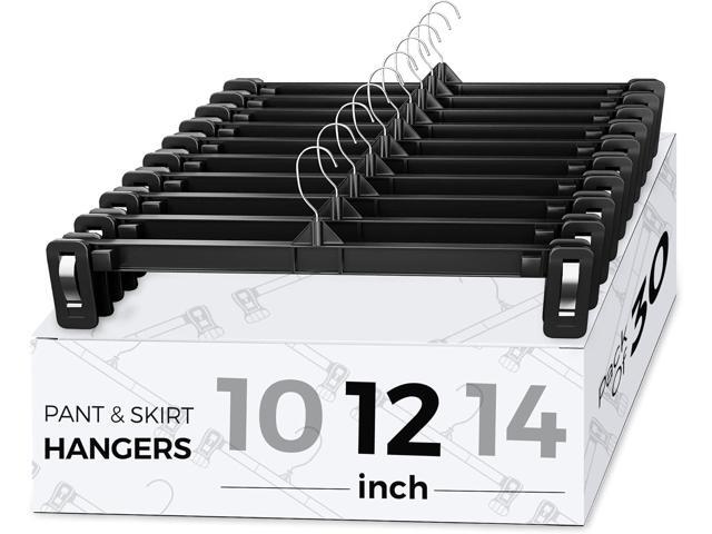 Click here for Smartor Pants Hangers - 30 Pack  Black Clips Hange... prices