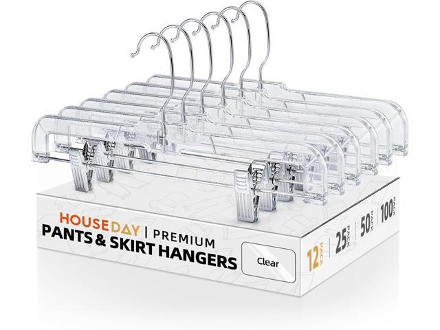 Click here for HOUSE DAY 12 Pack 14 inch Clear Plastic Skirt Hang... prices