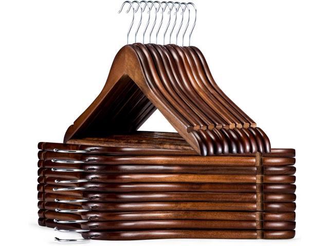 Click here for HOUSE DAY Wooden Hangers 30 Pack  Solid Wood Coat... prices
