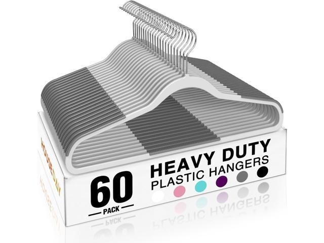 Click here for HOUSE DAY Heavy Duty Plastic Hangers 60 Pack  Non... prices
