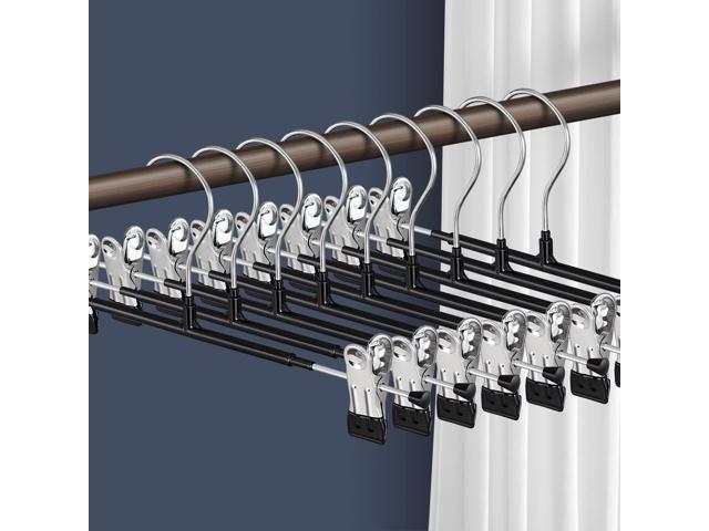 Click here for Pants Hangers with Clips for Women 20 Pack Adjusta... prices