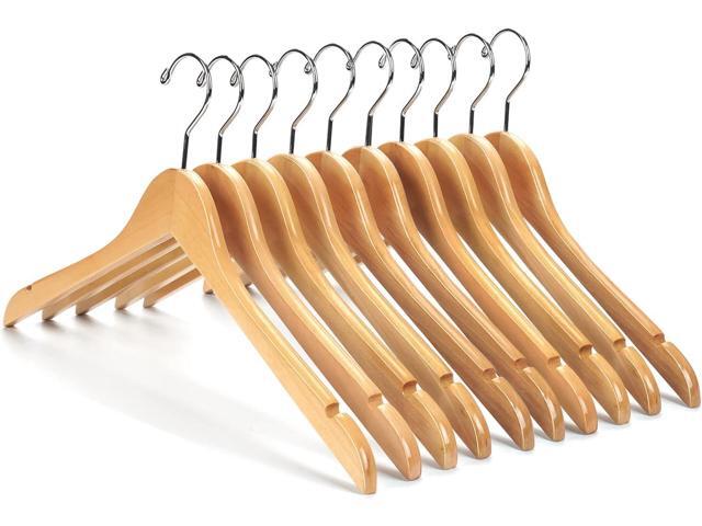 Click here for Nature Smile Wooden Coat Hangers Wood Shirt Dress... prices