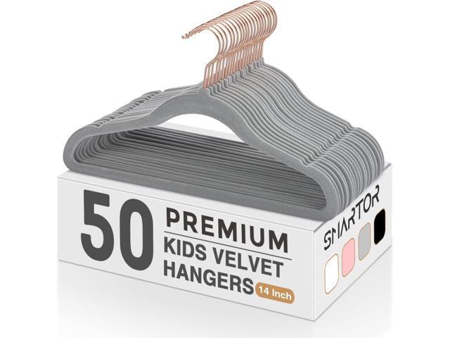 Click here for Smartor Kids Velvet Hangers 50 Pack  14 Inch Premi... prices
