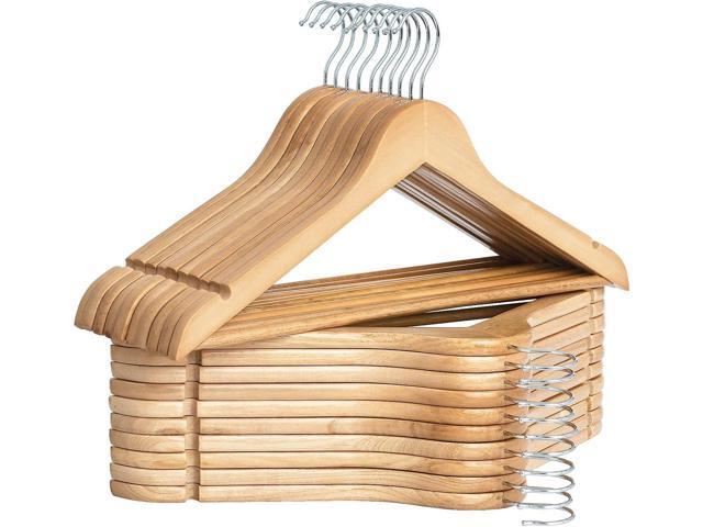 Click here for StorageWorks Wooden Hangers 20 Pack  Wood Coat Han... prices