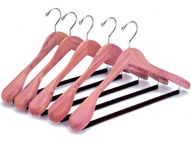 Click here for Amber Home 5 Pack American Red Cedar Wood Coat  Su... prices