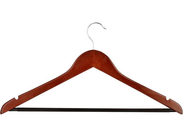 Click here for Honey-Can-Do No Slip Wooden Coat Hangers  Cherry W... prices