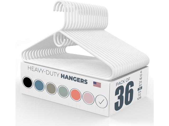 Click here for Made in USA Heavy Duty Plastic Clothes Hangers Bul... prices