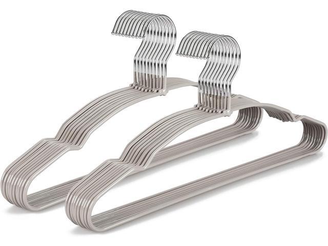 Click here for TOPIA HANGER Metal Hangers 20 Pack  Non Slip Cloth... prices