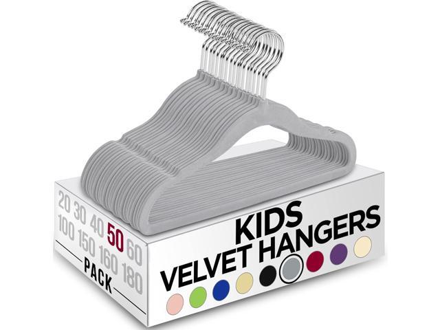 Click here for Utopia Home Kids Hangers Velvet (50 Pack) - 11 Inc... prices