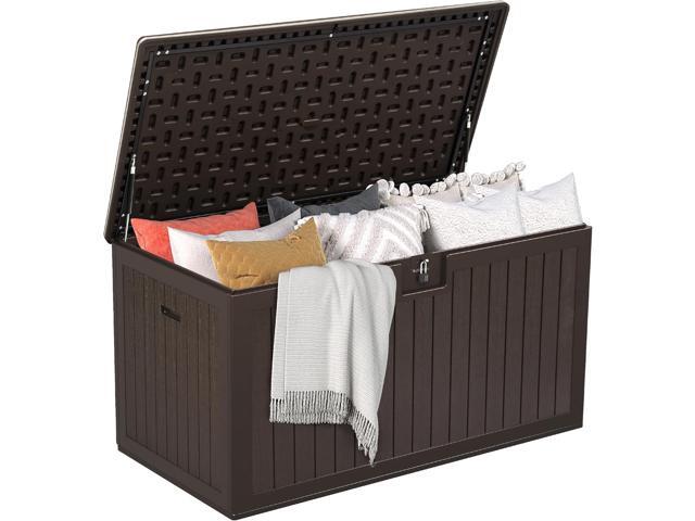 Click here for DWVO 150 Gallon Double-Wall Deck Box  XL Large Res... prices