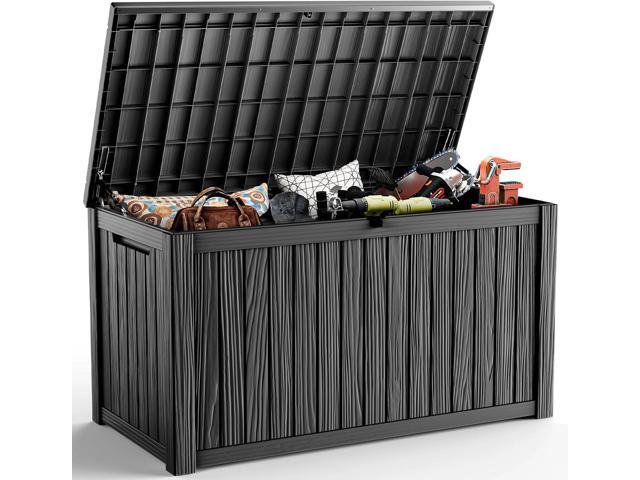 Click here for DRATO 180 Gallon Deck Box  Waterproof Resin Large... prices