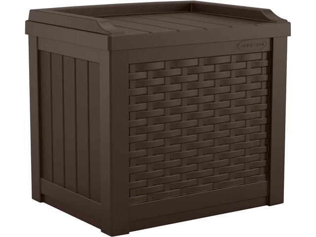 Click here for Suncast 22 Gallon Small Resin Storage Seat  Java... prices