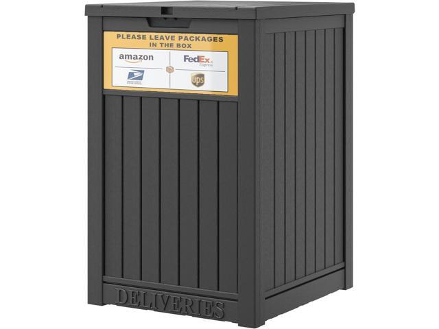 Click here for Package Delivery Box for Outside with Sign  48 Gal... prices