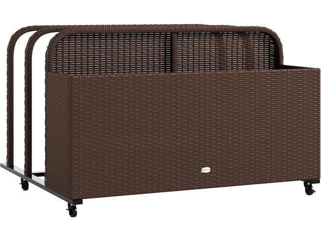 Click here for Outsunny Wicker Patio Pool Float Storage Basket  P... prices