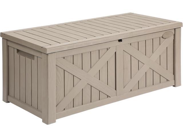 Click here for YITAHOME 120 Gallon Large Deck Box  Upgraded Resin... prices