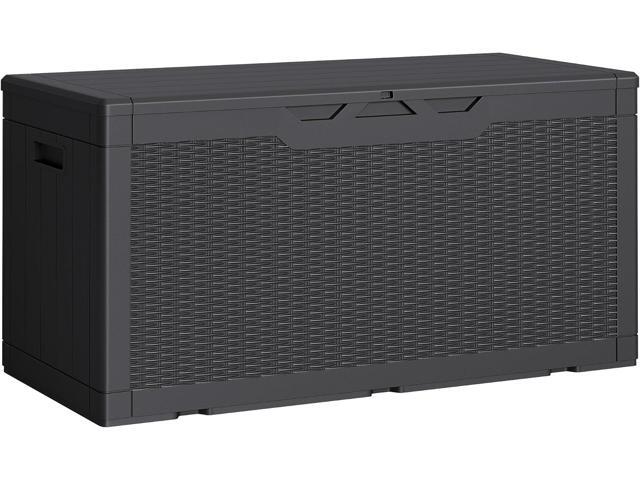 Click here for Greesum 100 Gallon Resin Deck Box Lockable Large O... prices