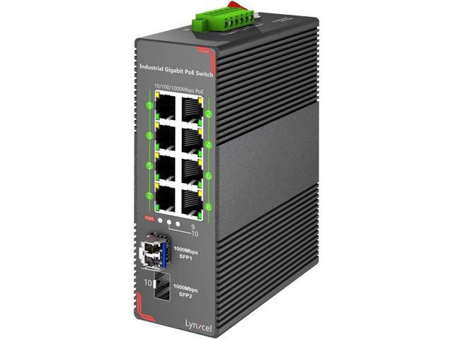 Click here for 8-Port Industrial Gigabit PoE Switch  96W PoE Budg... prices